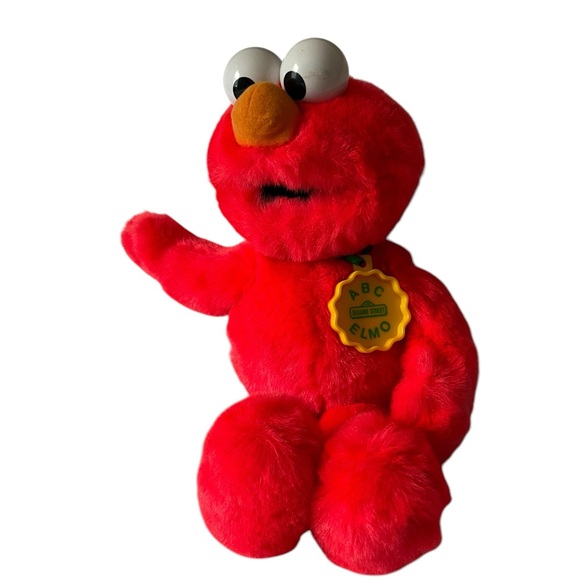 Sesame Street | Toys | Vtg 9s 994 Sesame Street Singing Red Elmo Plush ...